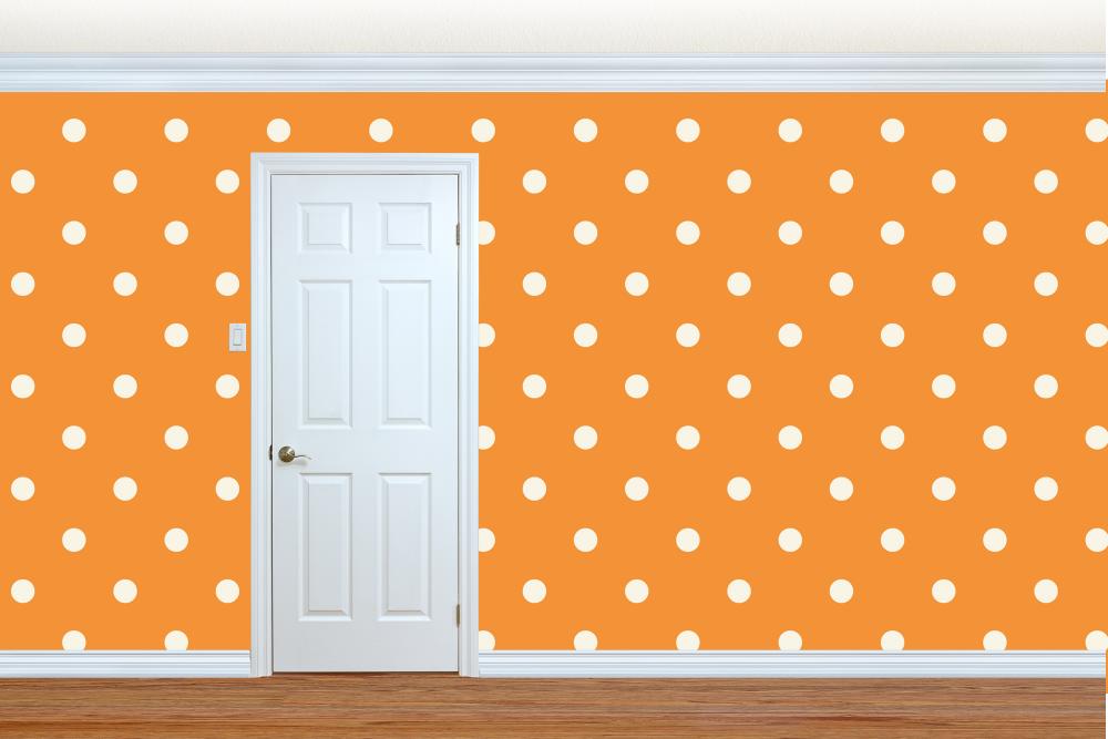 Orange Polka Dot Backgrounds